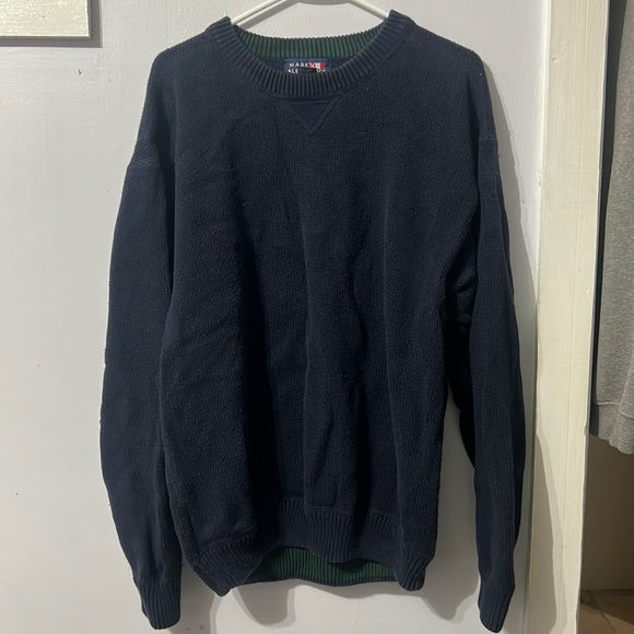 Mark Alexander | Sweaters | Vintage Mark Alexander Navy Heavyweight ...